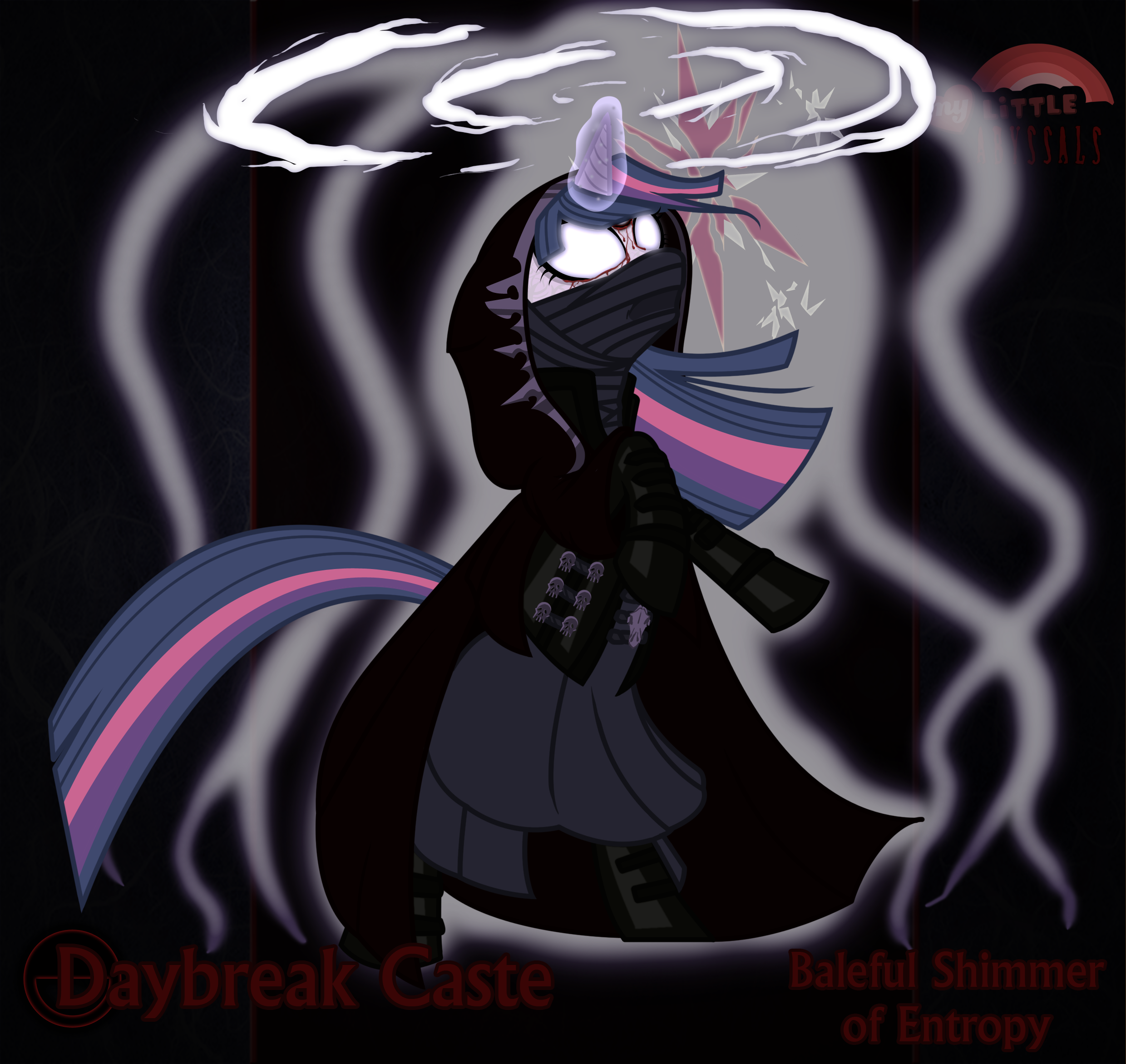 #54389 - safe, artist:rhanite, twilight sparkle, pony, unicorn, abyssal ...