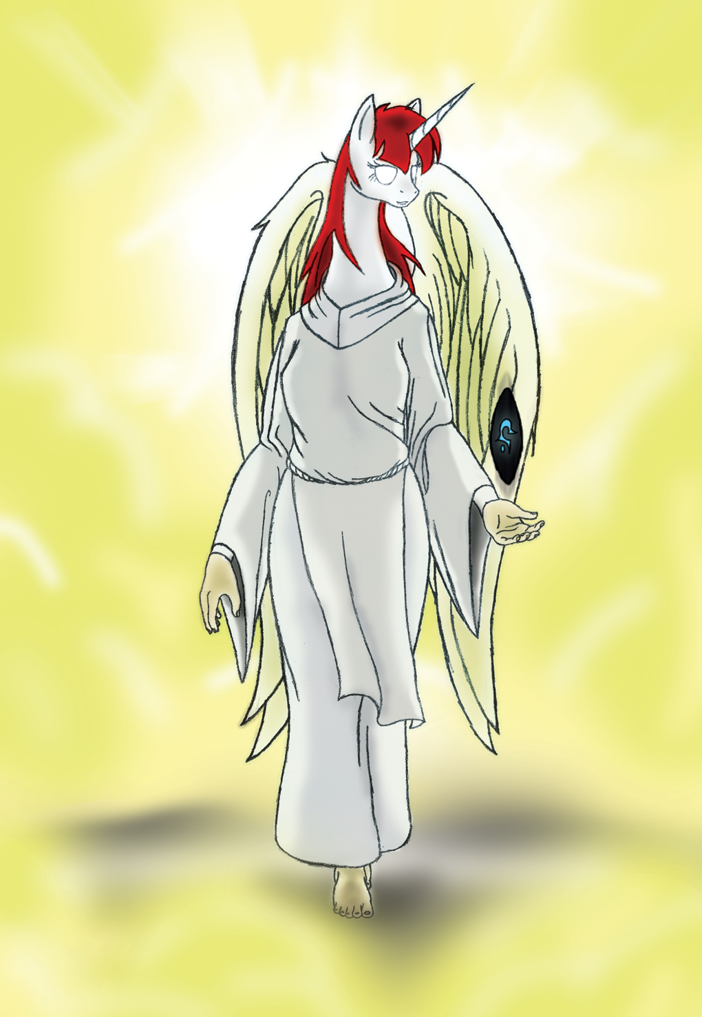 #57785 - safe, artist:0particle, oc, oc only, oc:fausticorn, anthro ...