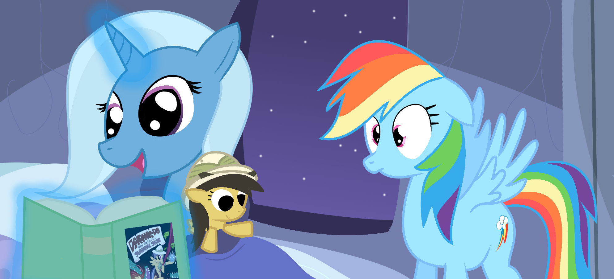 #30062 - artist:dazed-and-wandering, book, daring do, rainbow dash ...