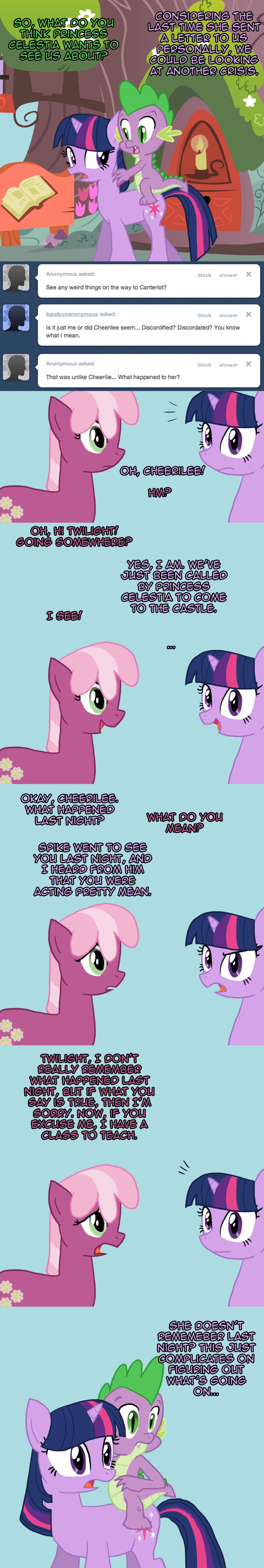#36548 - safe, artist:nicktoonhero, cheerilee, spike, twilight sparkle ...