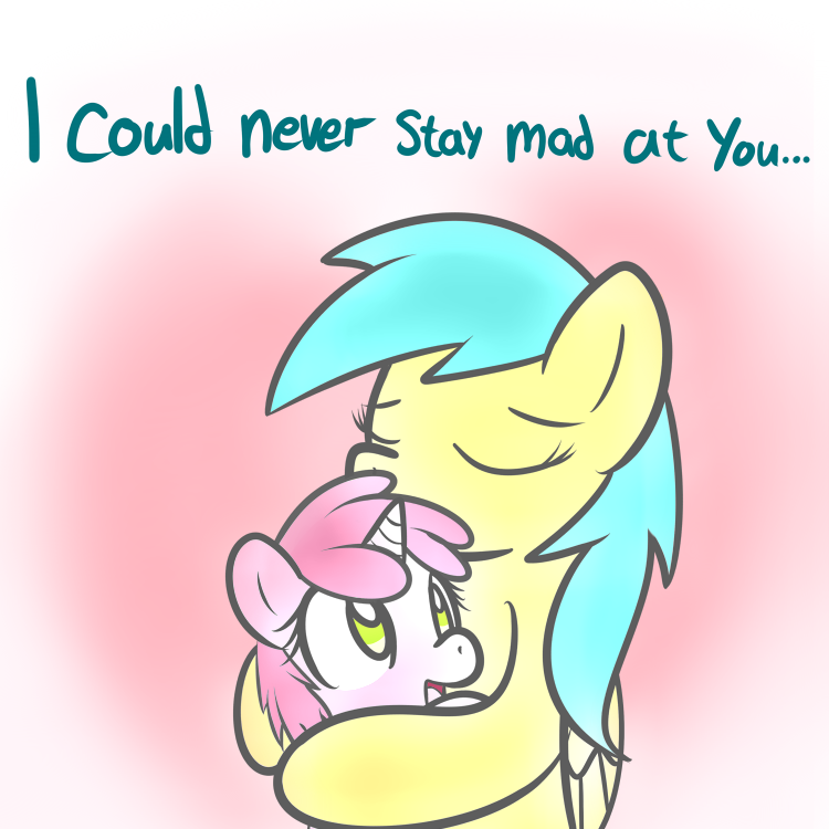 #81978 - safe, ruby pinch, sunshower raindrops, hug - Derpibooru