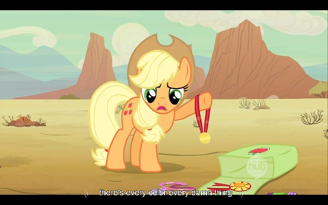 #70821 - safe, edit, edited screencap, screencap, applejack, pony, the ...
