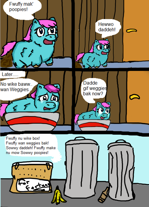 #107655 - grimdark, artist:aichi, fluffy pony, amputation, comic ...