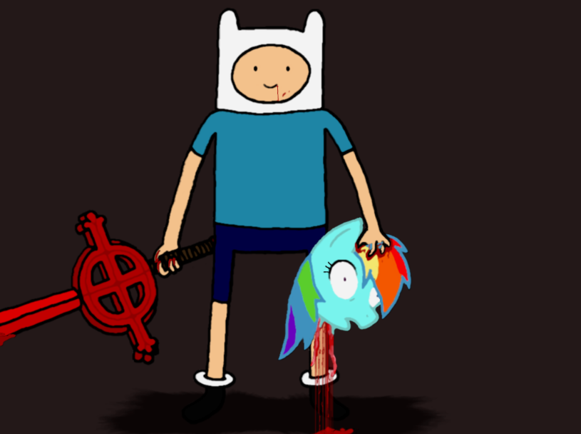 #110232 - artist needed, grimdark, grotesque, rainbow dash, human ...