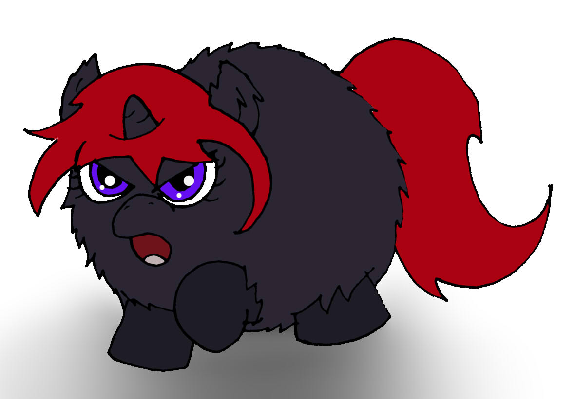 #91937 - safe, artist:coalheart, fluffy pony, fluffy pony original art ...