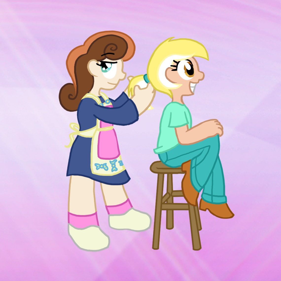 #208020 - safe, artist:22bubble-eyes22, bon bon, lyra heartstrings ...