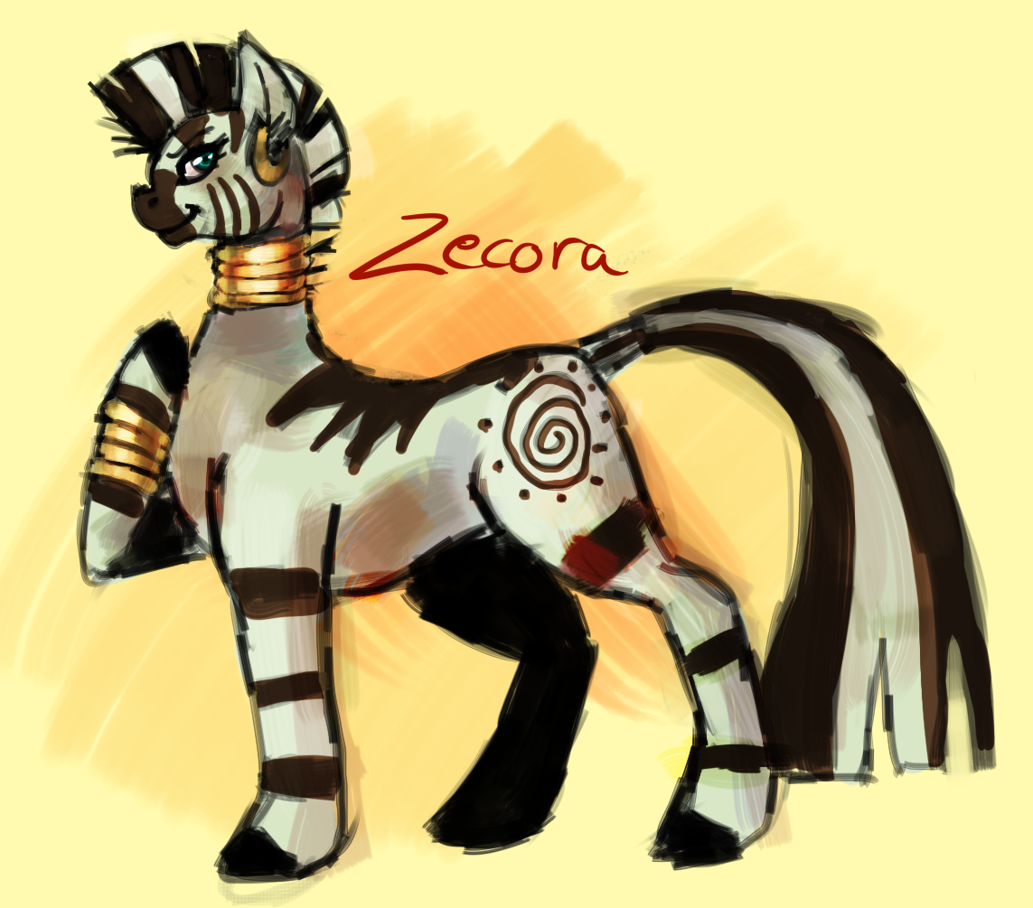 #214281 - safe, artist:nyan-luxy, zecora, pony, zebra, female, solo ...