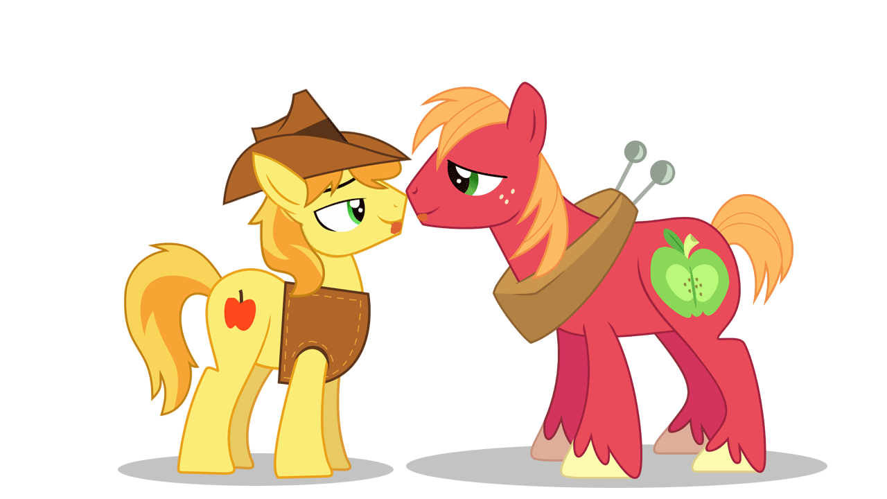 #222221 - safe, big macintosh, braeburn, earth pony, pony, g4, animated ...