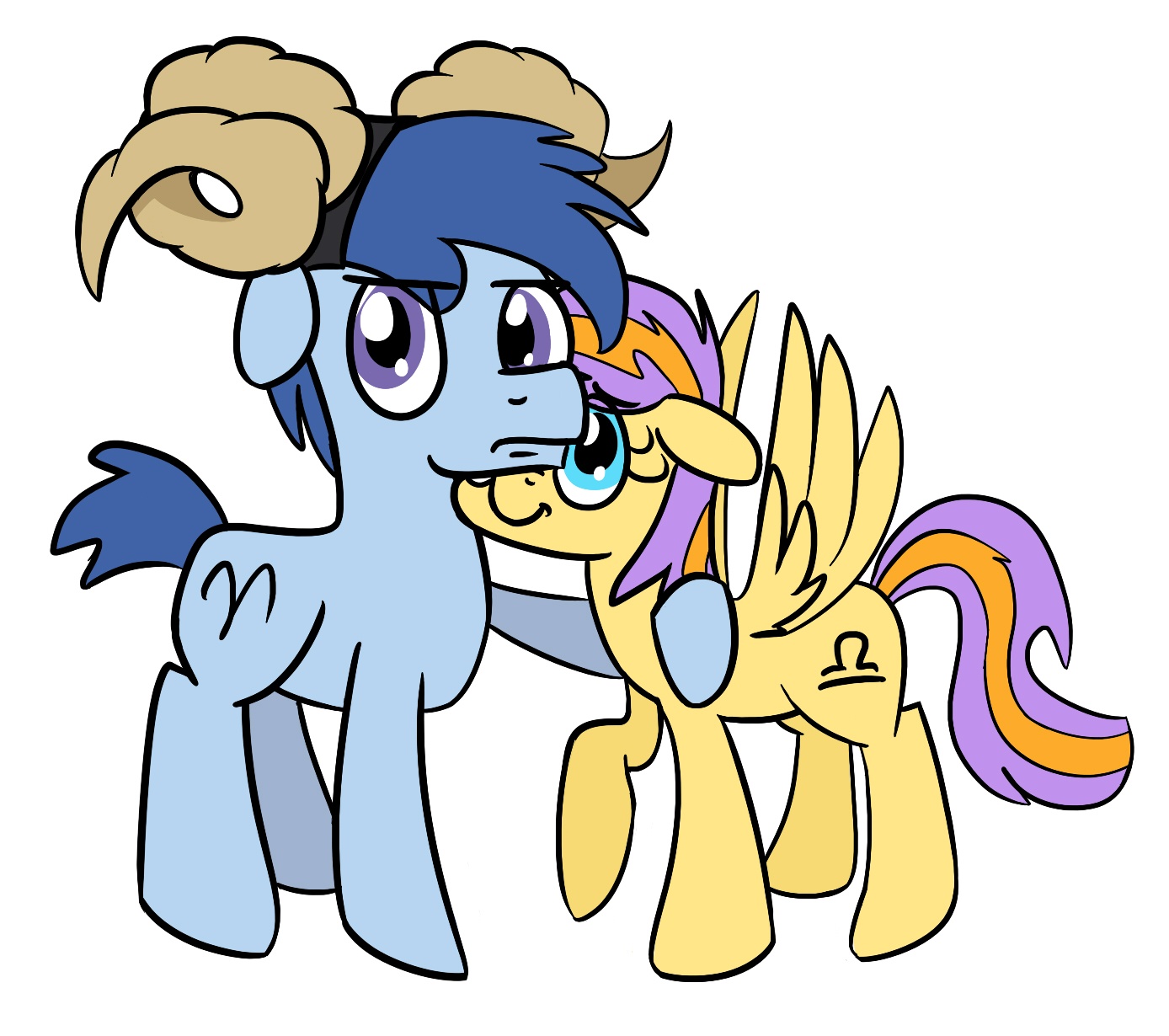 #205892 - safe, artist:heretichesh, aries (g4), libra (g4), earth pony ...