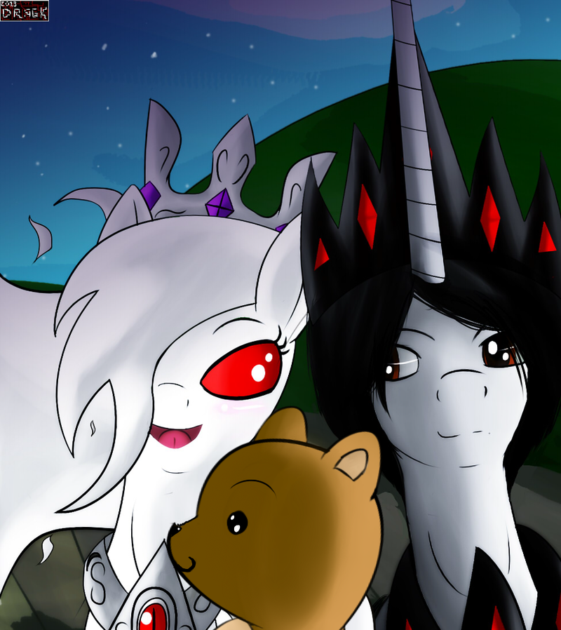 #206913 - safe, artist:dragk, oc, oc only, oc:dragk, oc:queen pandora ...