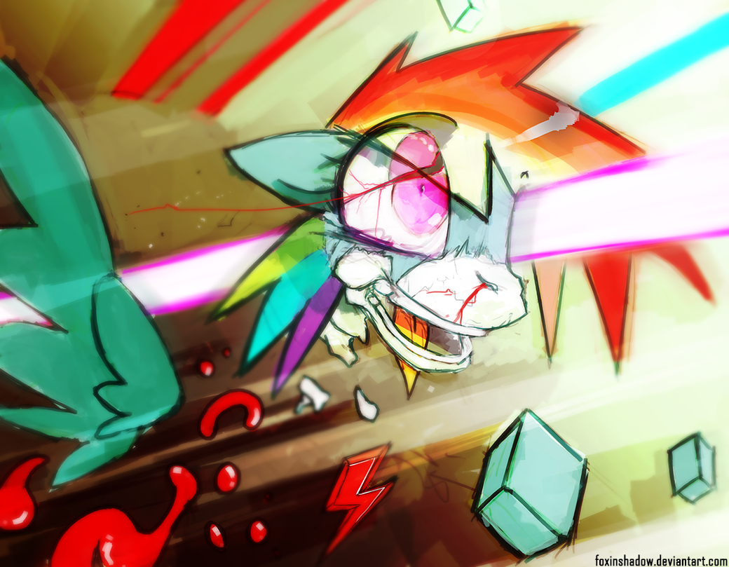 #446146 - grotesque, semi-grimdark, artist:foxinshadow, rainbow dash ...