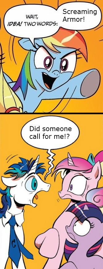 #446303 - safe, edit, idw, official comic, applejack, princess cadance ...