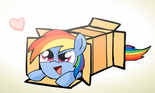 Why are ponies in boxes so darn cute? - Fimfiction