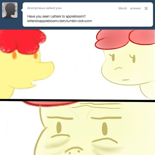 #456261 - safe, apple bloom, ask, tumblr - Derpibooru