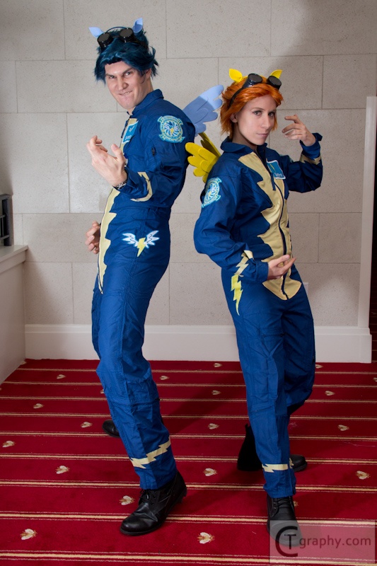 #457656 - safe, soarin', spitfire, human, cosplay, irl, irl human ...