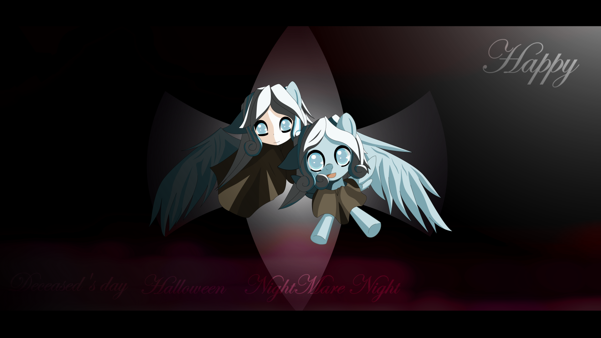 #461681 - safe, artist:an-m, oc, oc only, oc:snowdrop, human, halloween ...