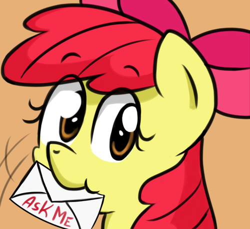 #484406 - safe, apple bloom, ask-thelittle-applebloom, female, mouth ...