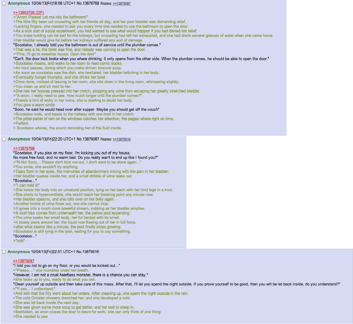 #463926 - questionable, scootaloo, /mlp/, 4chan, 4chan screencap ...