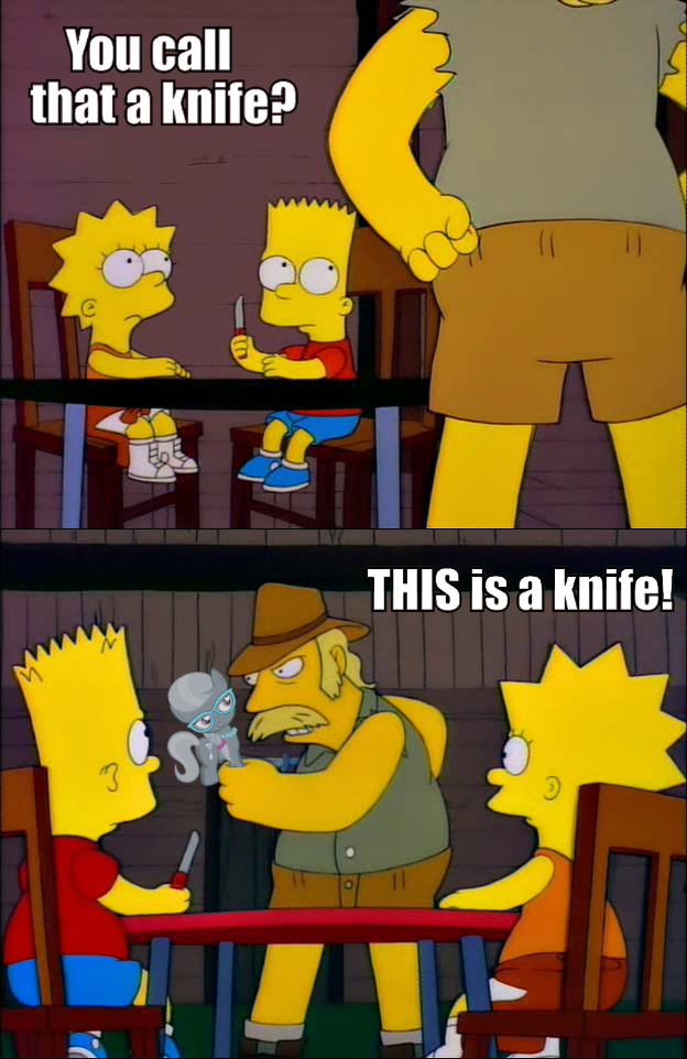 #465458 - safe, silver spoon, australia, bart simpson, crocodile dundee ...