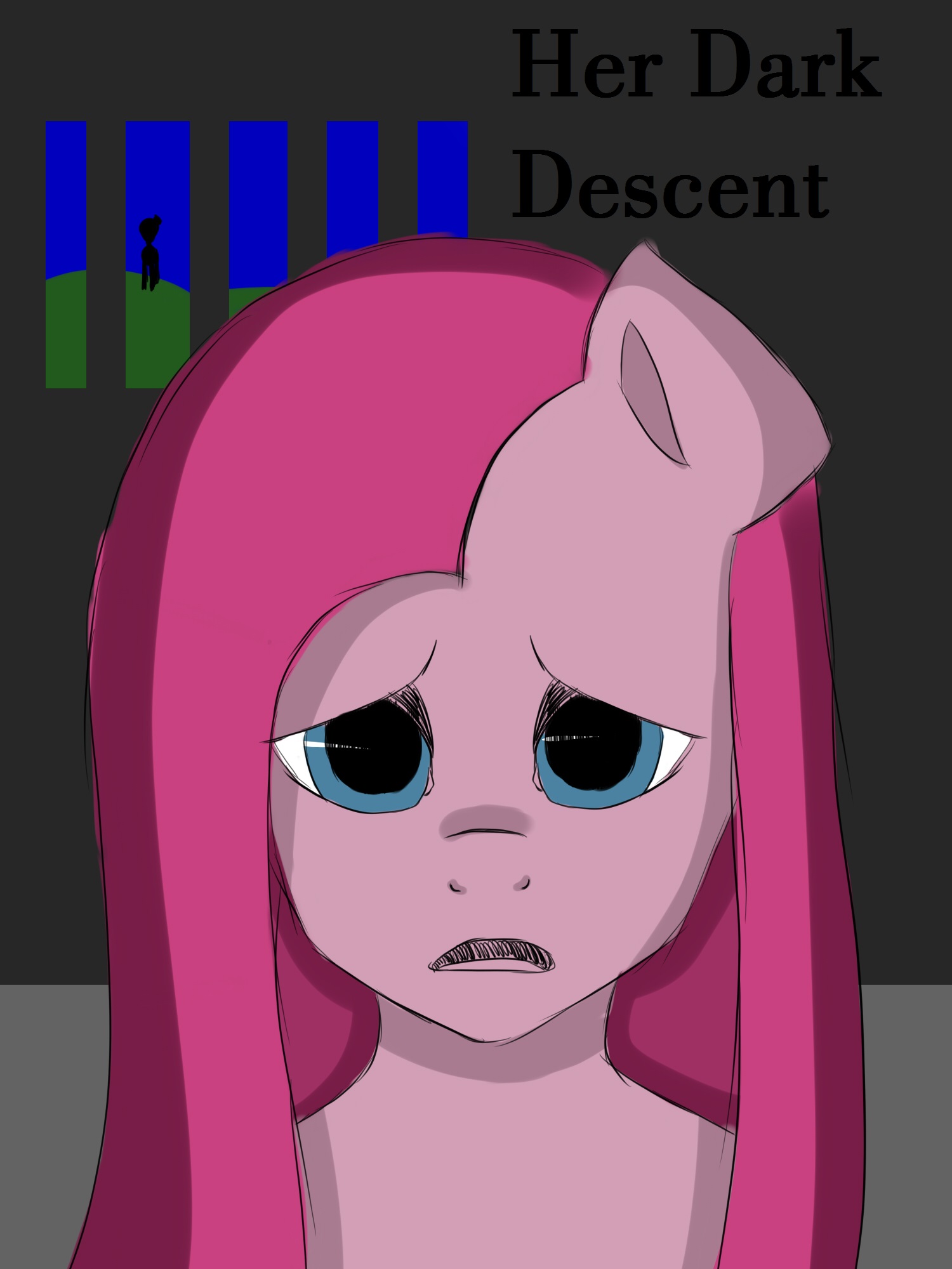 #497151 - semi-grimdark, artist:cheesenachos123, pinkie pie, comic ...