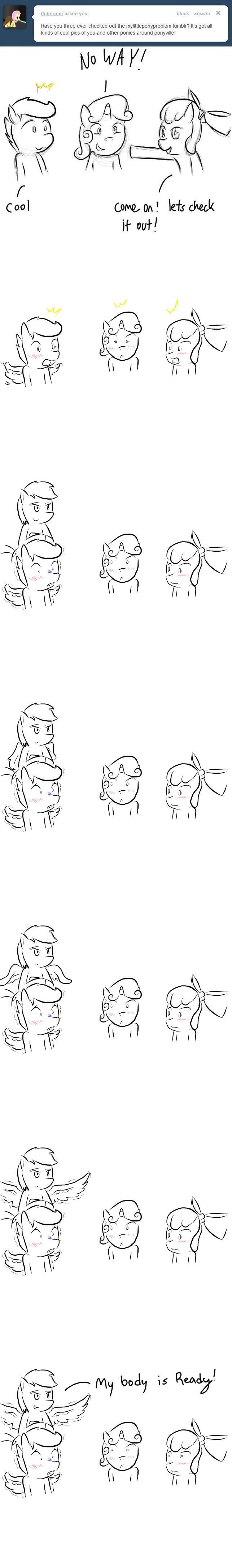 #502743 - suggestive, artist:starykrow, apple bloom, rainbow dash ...