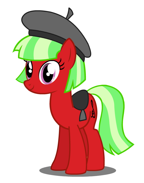 #508449 - safe, drama letter, watermelody, pony, g4, alternate design ...