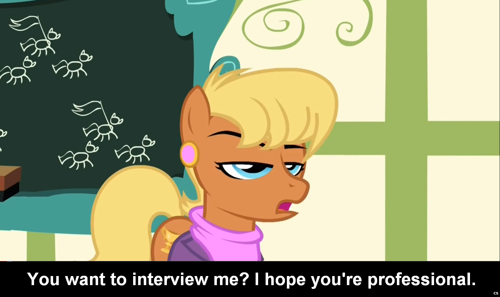 509223 Safe Ms Harshwhinny Comiccelestias Servant Interview Caption Clothes Cs