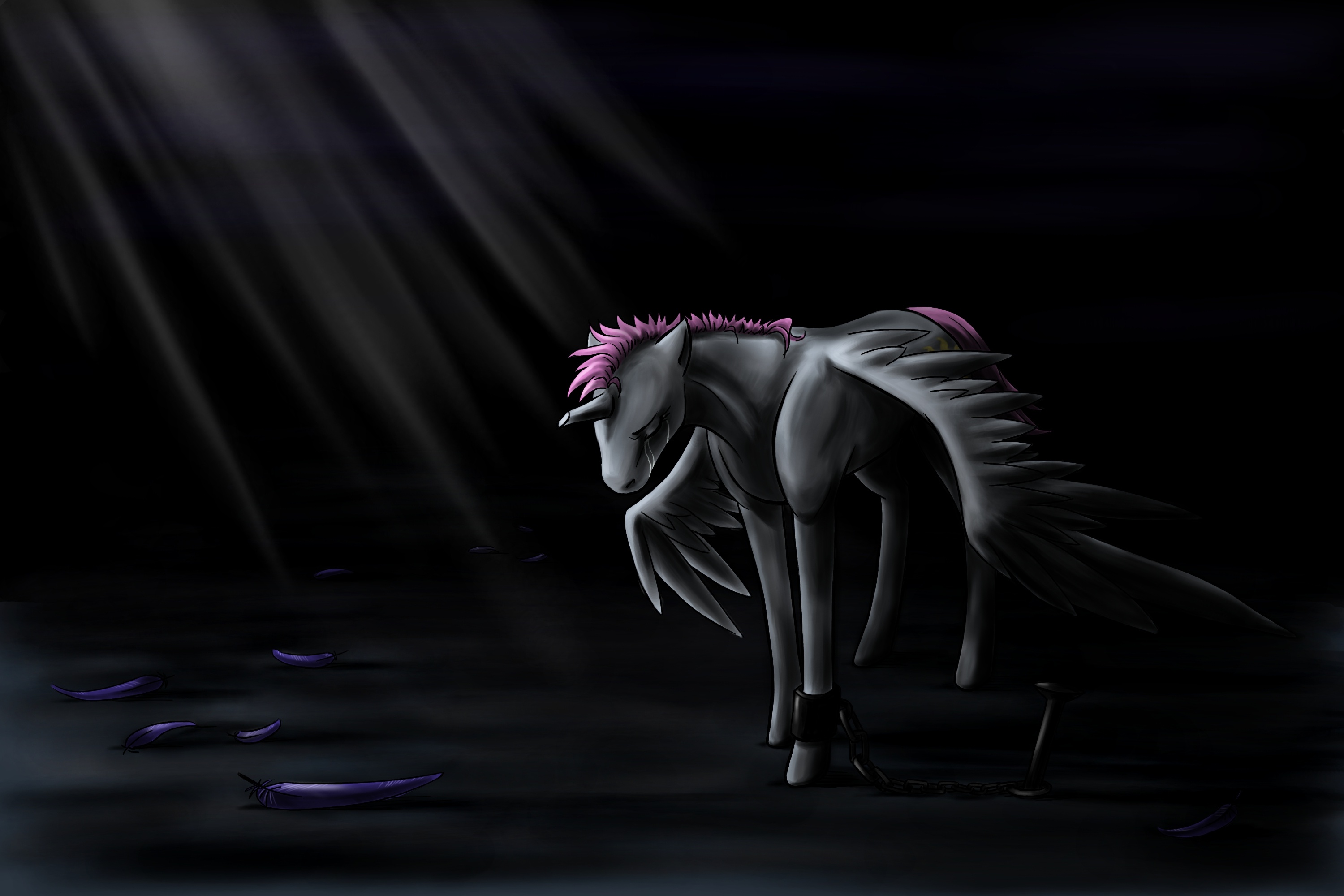 #488693 - grimdark, artist:valkyrie-girl, princess celestia, alternate ...