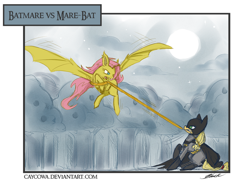 I had Batman on the mind recently... - Flutterbat's Cave - Fimfiction