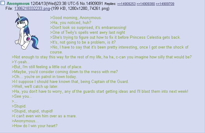 #491516 - safe, shining armor, g4, /mlp/, 4chan, 4chan screencap, anon ...