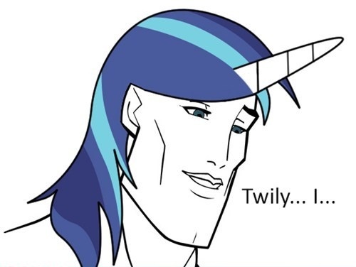 #240863 - safe, shining armor, g4, handsome face, implied incest, simple background, twily ...