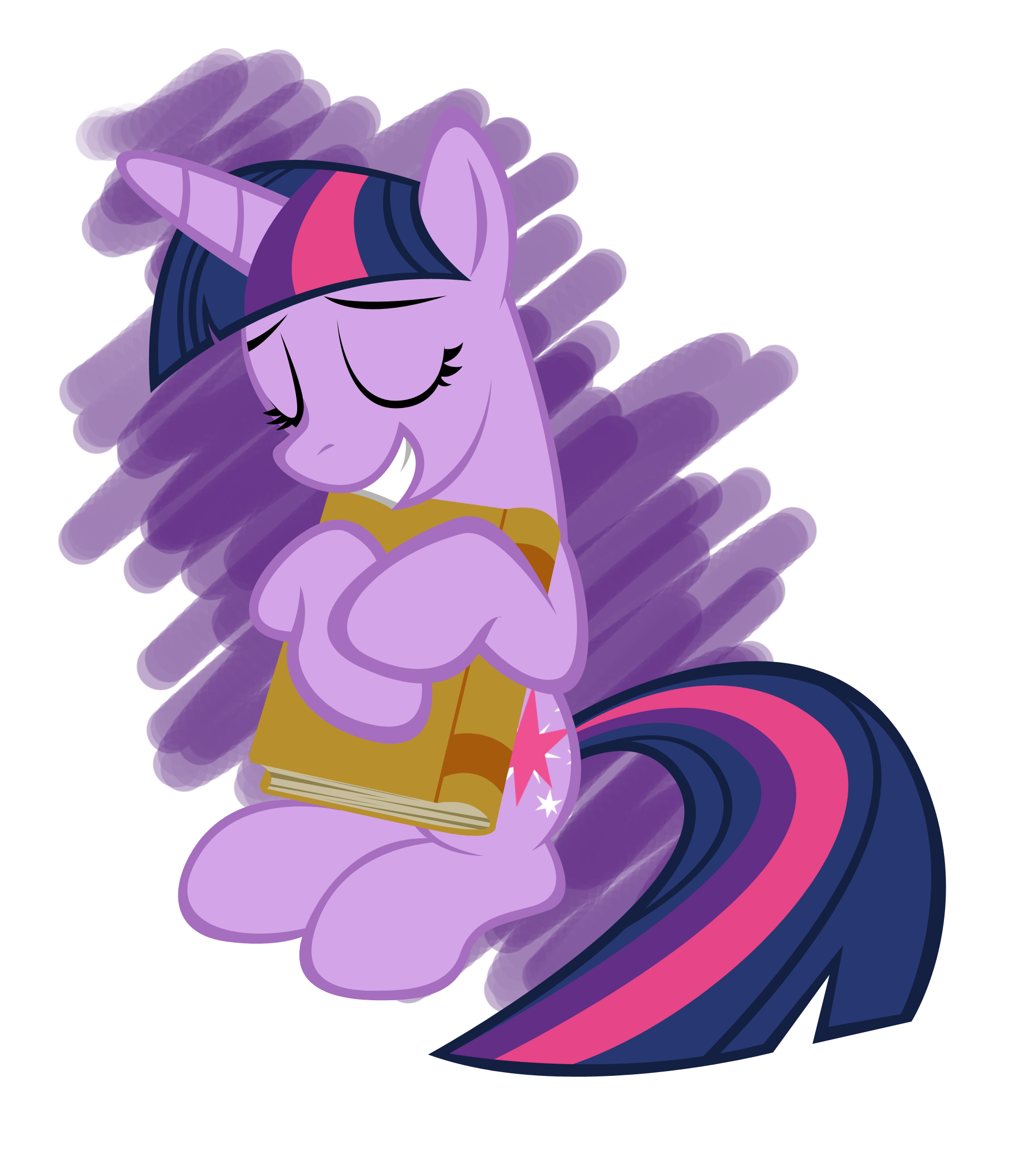 #252228 - safe, artist:omegasunburst, twilight sparkle, book - Derpibooru