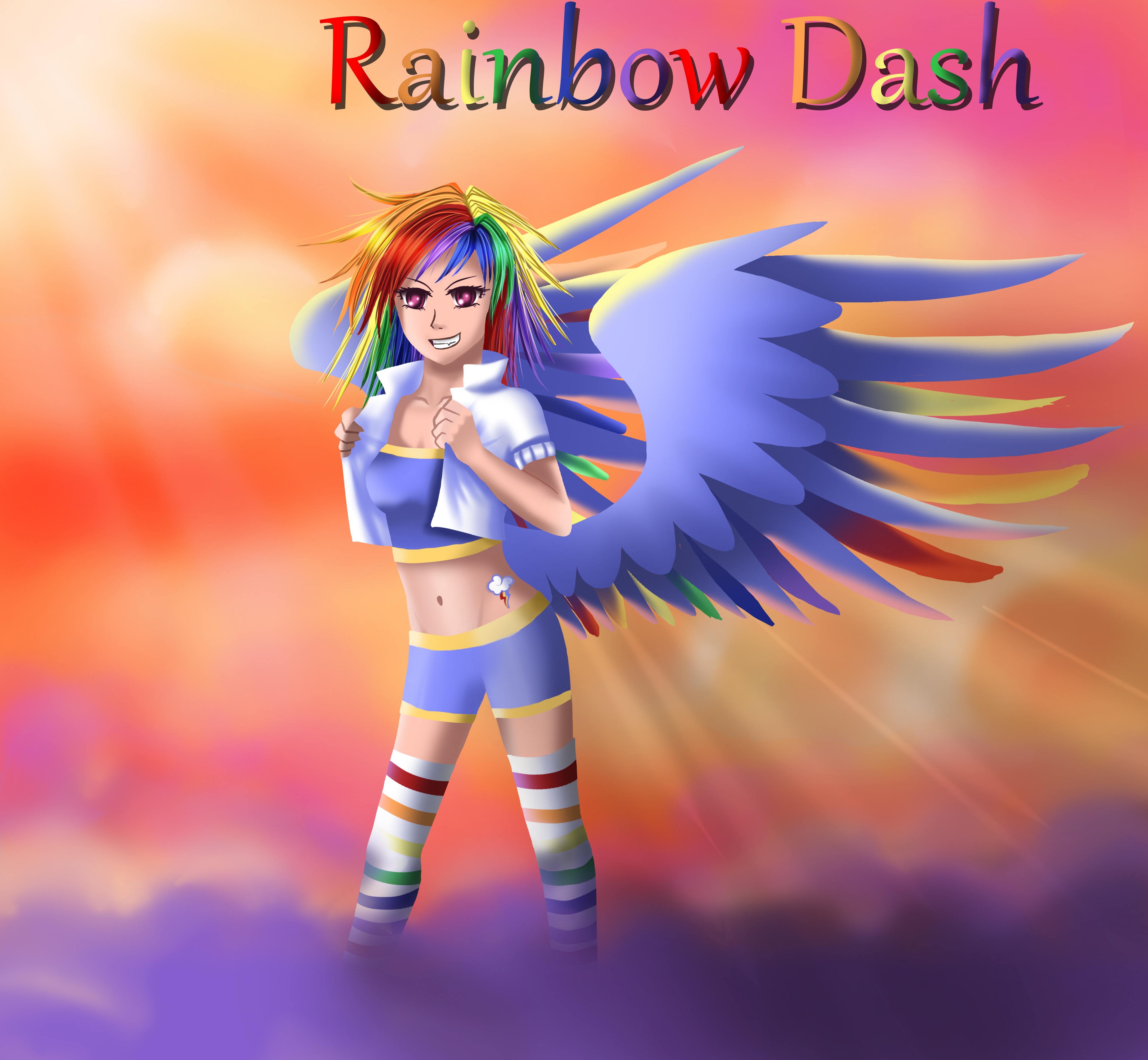 #252677 - safe, artist:dragoniceicecrystal, rainbow dash, human, .psd available, female ...