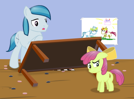 #253365 - safe, artist:lockersnap, crystal arrow, crystal beau, opal ...