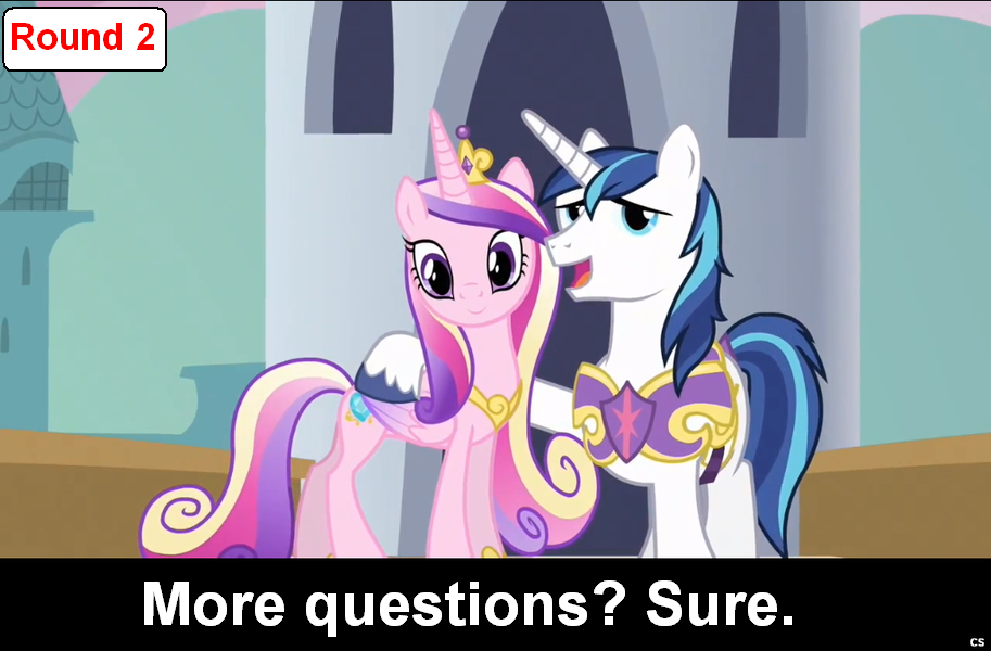 253791 Safe Princess Cadance Shining Armor Comiccelestias Servant Interview G4 Caption