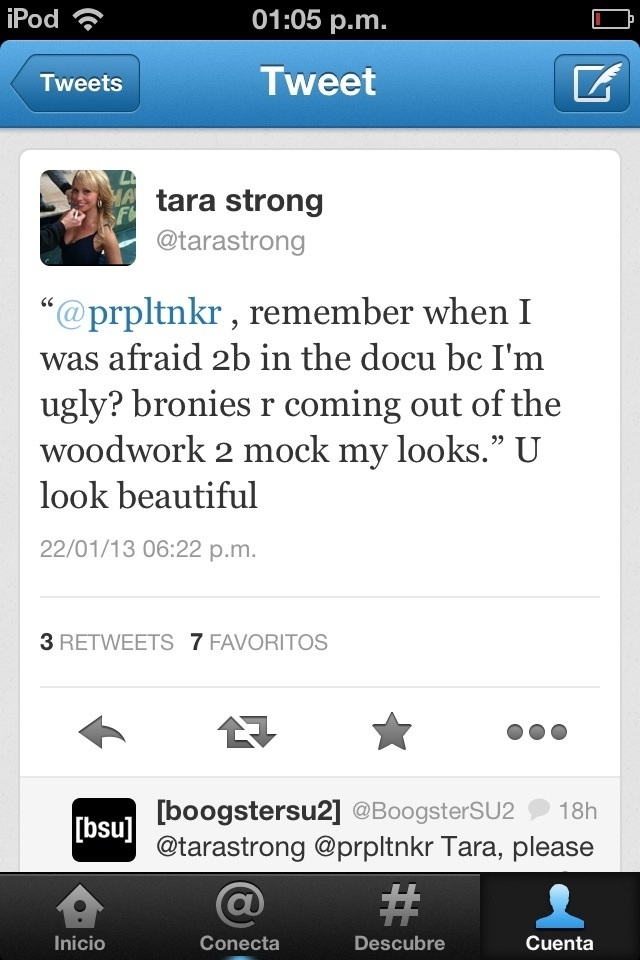 #233707 - safe, bronydoc, purple tinker, tara strong, text, twitter ...