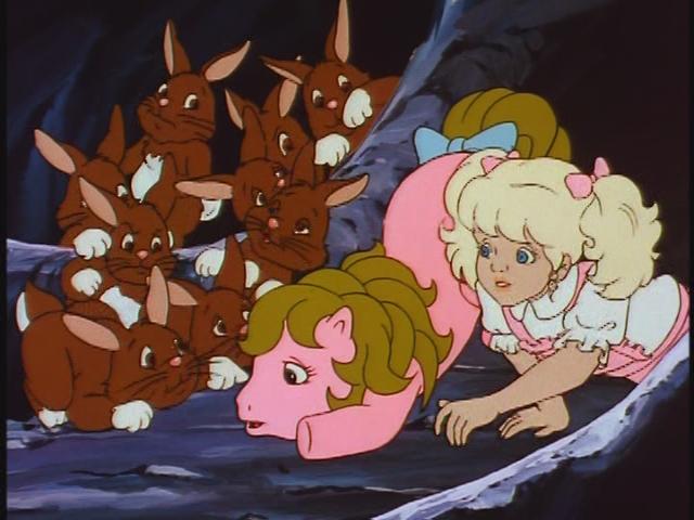 #236866 - safe, screencap, molly williams, shady, rabbit, g1, my little ...