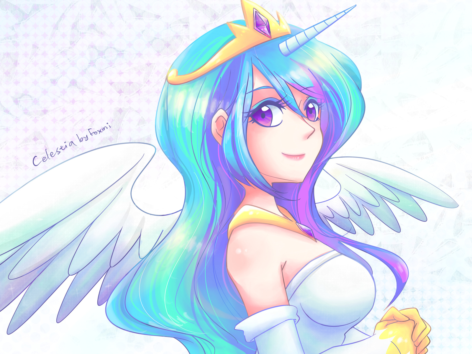 princess celestia humanization