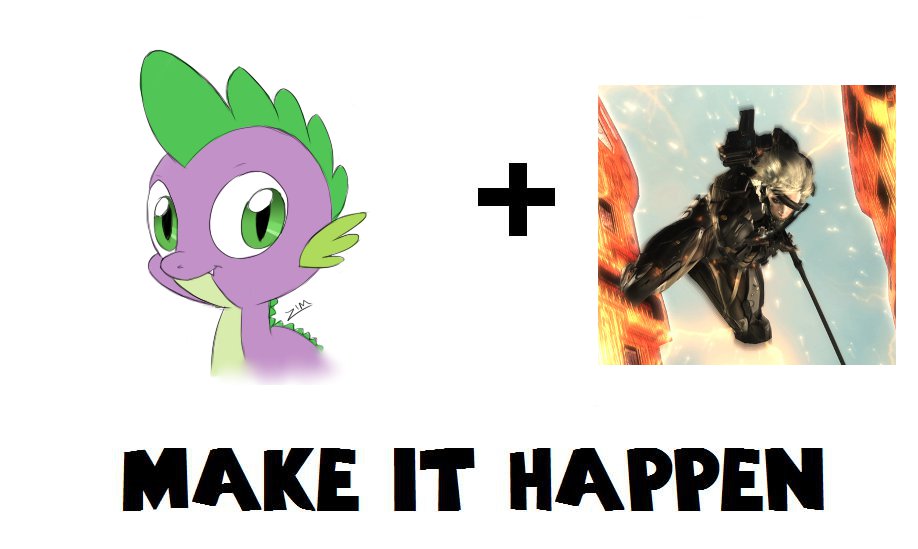 #259986 - safe, spike, g4, exploitable meme, make it happen, metal gear ...