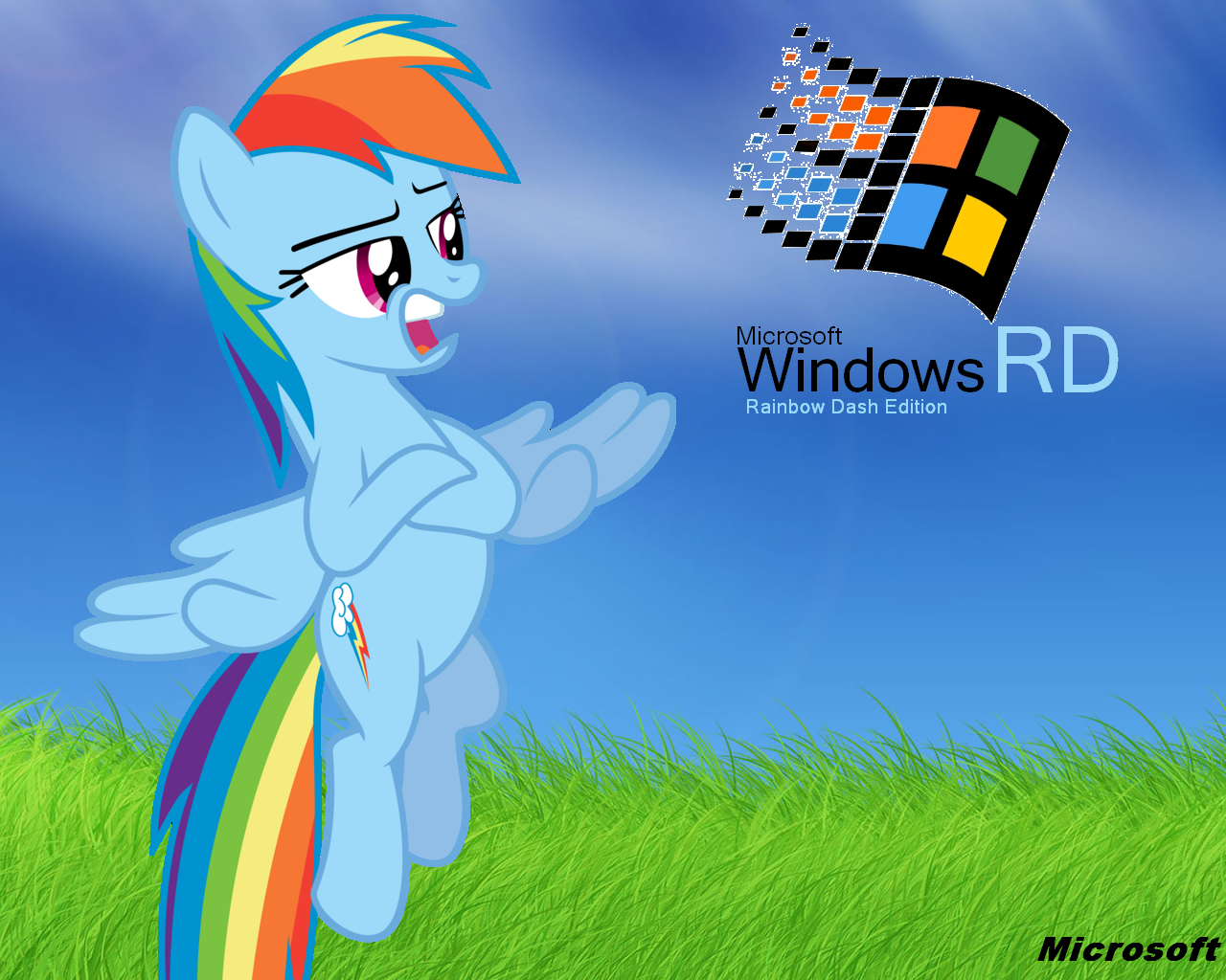 #275679 - artist:pinkiepie-account, microsoft, rainbow dash, safe ...