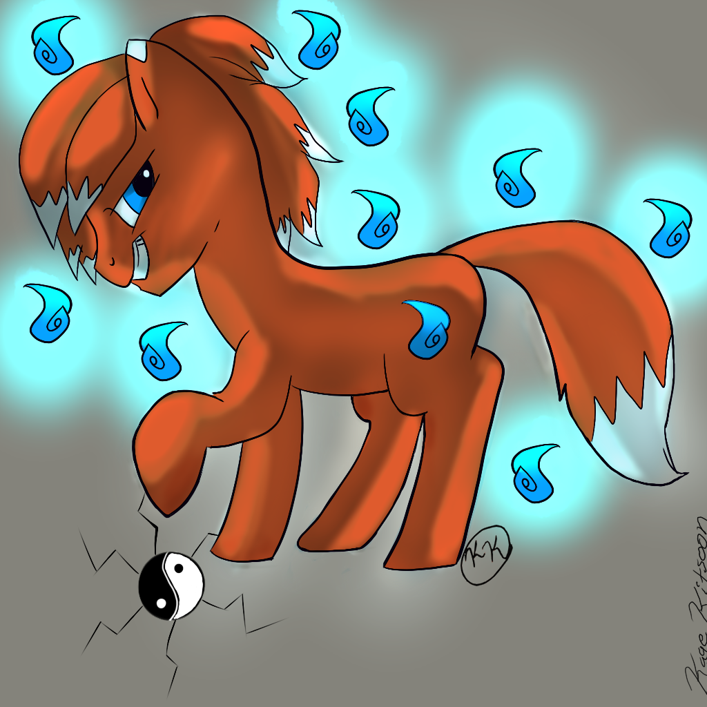 #280775 - safe, artist:kagekitsoon, oc, oc only, oc:kage kitsune, earth ...