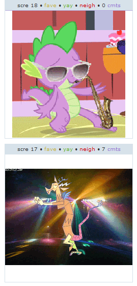 #284042 - safe, discord, spike, g4, dancing, exploitable meme ...