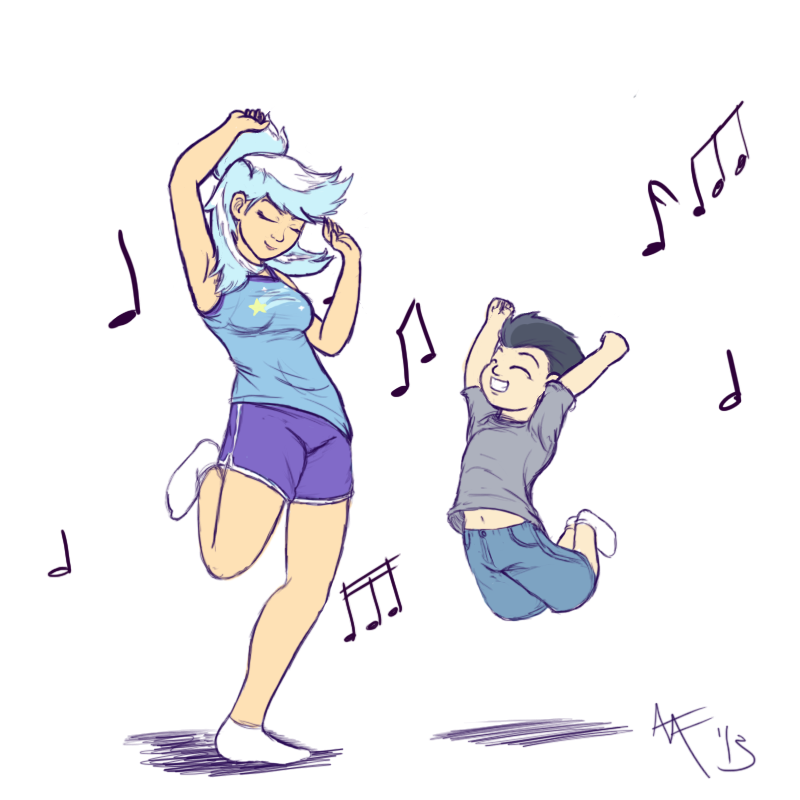 #284201 - safe, artist:aa, cloudchaser, rumble, human, g4, armpits ...