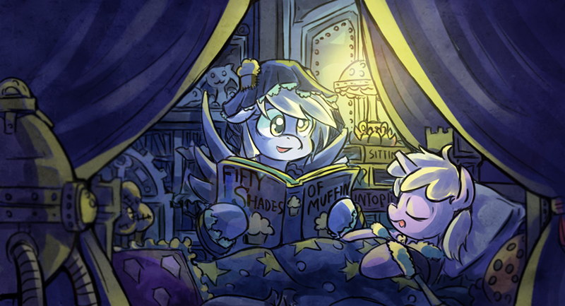 #261860 - safe, derpy hooves, dinky hooves, pegasus, pony, clockwise ...