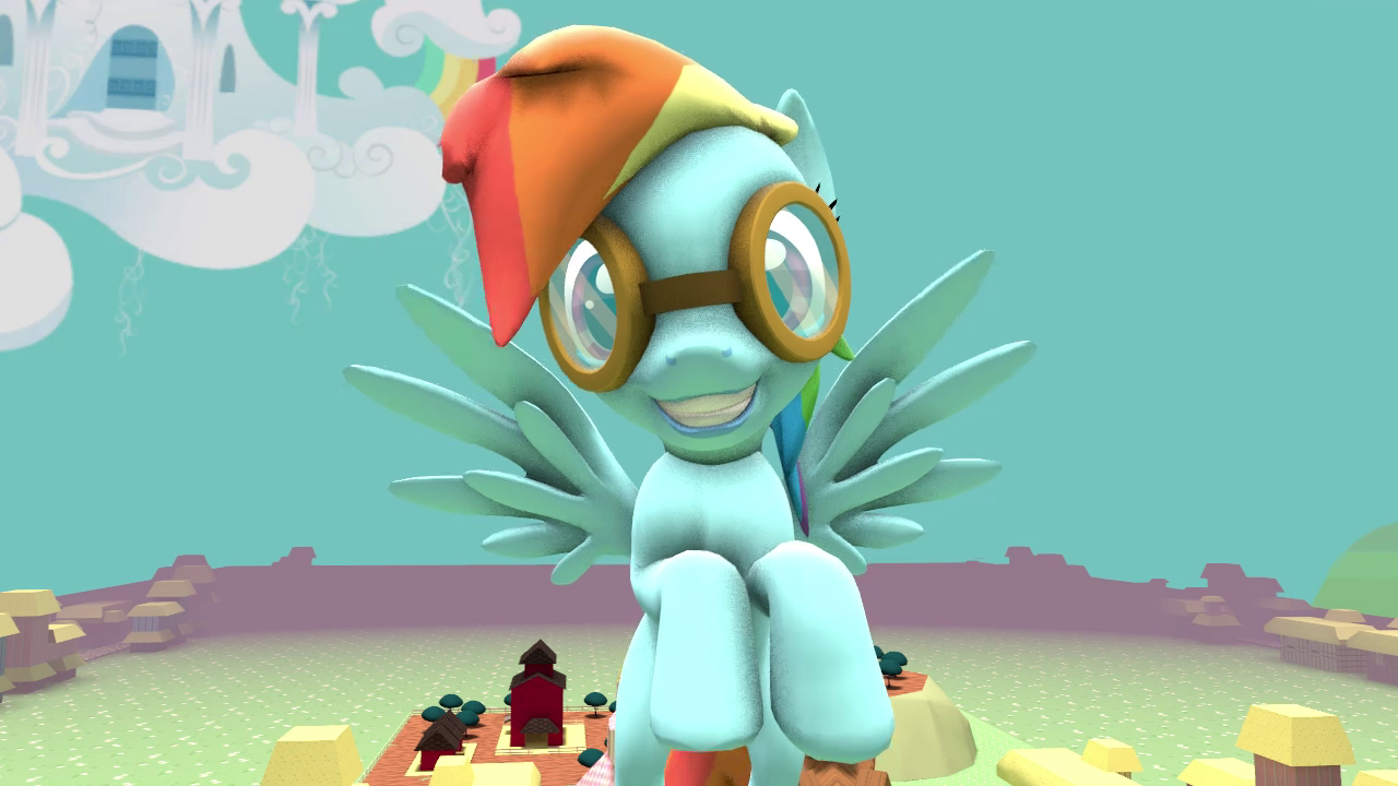 #264172 - safe, artist:argodaemon, screencap, rainbow dash, pony, 3d ...