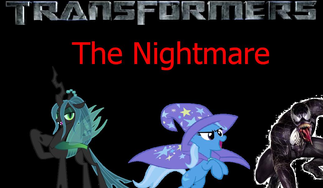 #296739 - safe, queen chrysalis, trixie, crossover, ponytail ...