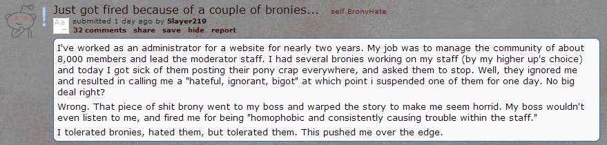 #292275 - safe, brony, drama, r/bronyhate, reddit, text - Derpibooru