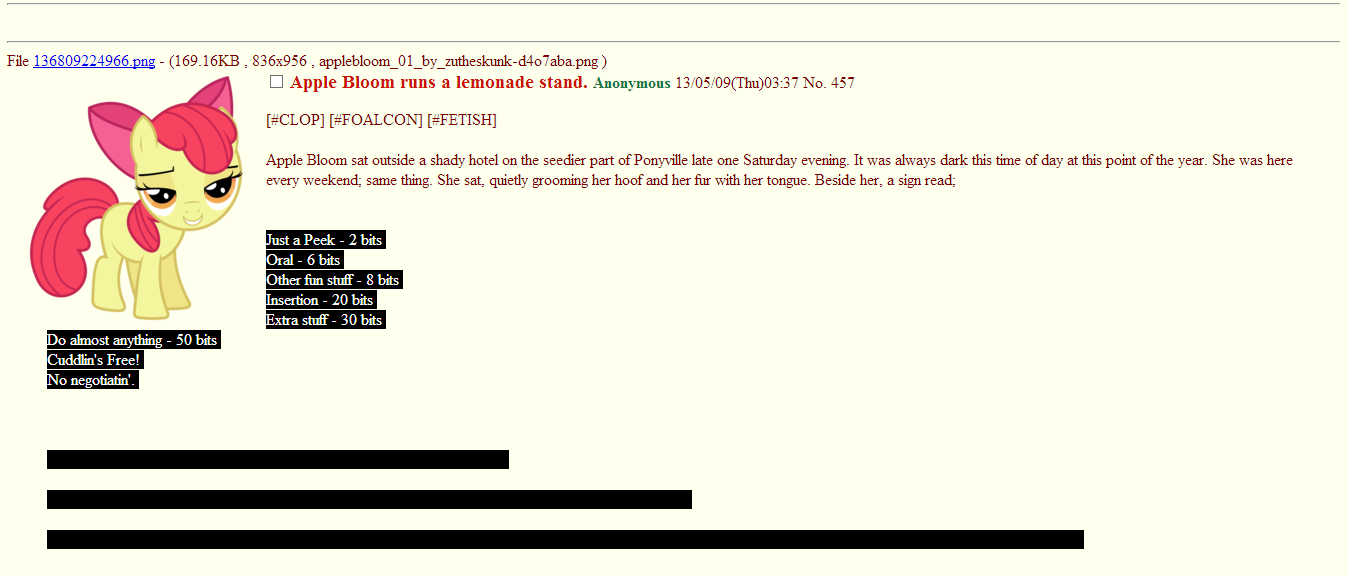 #321191 - explicit, apple bloom, g4, clop, female, foalcon, imageboard, implied foalcon, implied ...