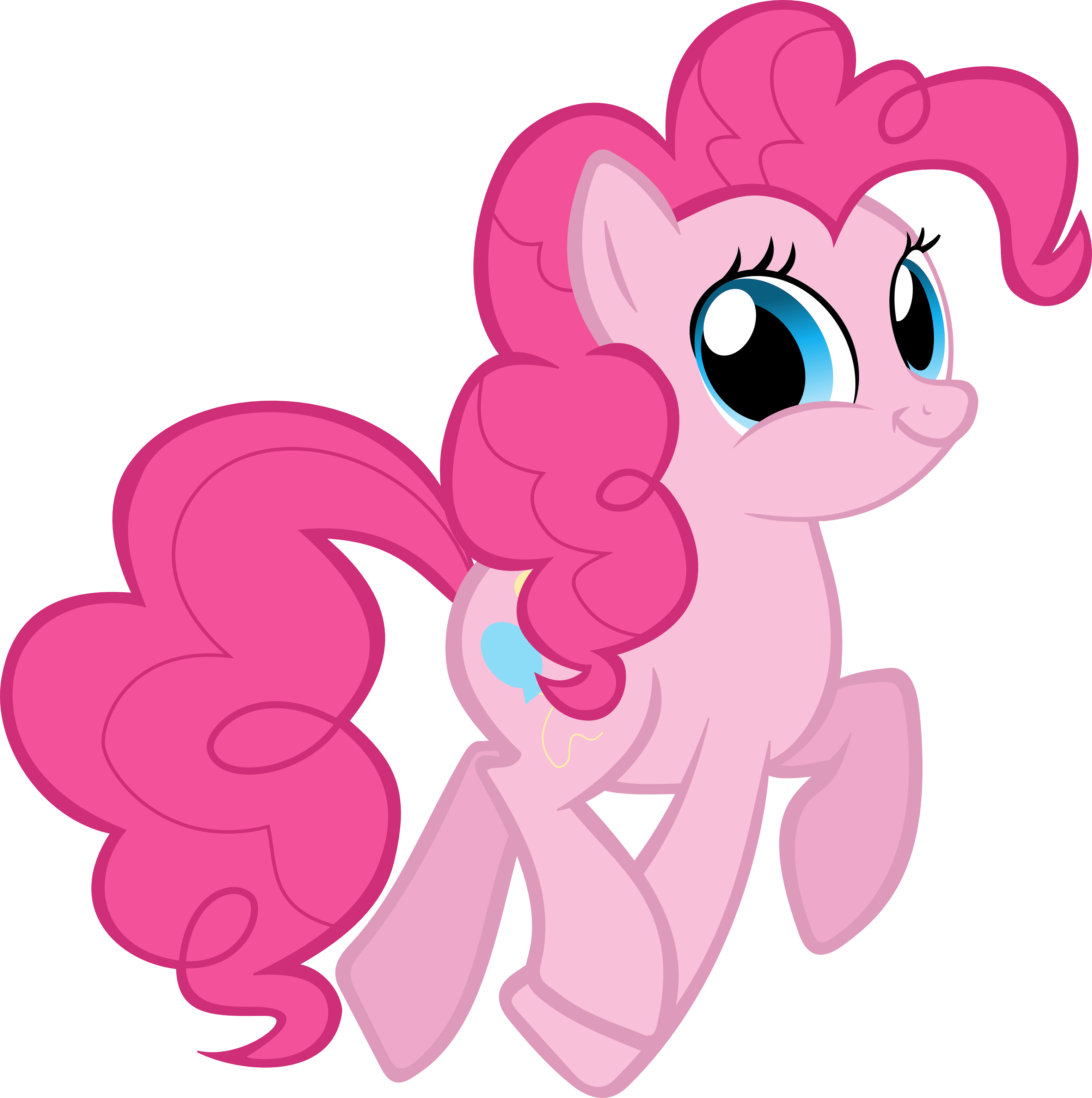 #322954 - safe, pinkie pie, female, simple background, solo ...