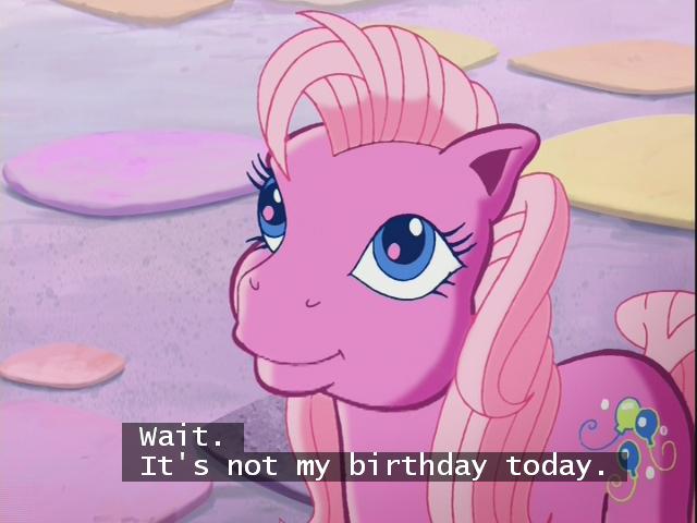 #327889 - safe, screencap, pinkie pie (g3), g3, positively pink ...